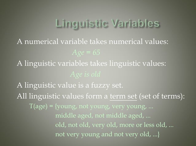 Fuzzy rules and fuzzy reasoning | PPTX | Science