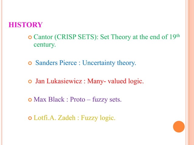 Fuzzy set and its application | PPTX