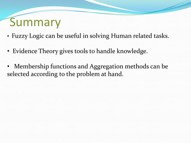 Fuzzy Sets Introduction With Example | PPTX