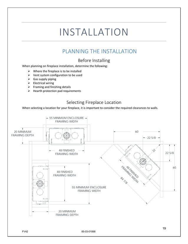 Fv42 installation and operating manual 0518 | PDF