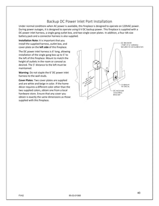 Fv42 installation and operating manual 0518 | PDF