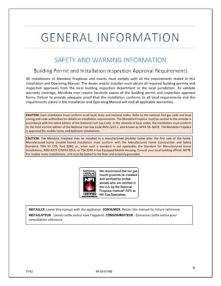 Fv42 installation and operating manual 0518 | PDF
