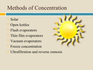 Reconstitution Concentration | PPT