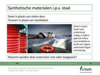FvanderZiel Master Thesis Presentation Parachute barrier Sep2009 | PDF ...
