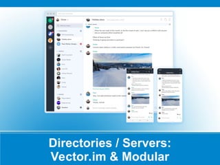 Matrix Is A Protocol; Synapse Is The Matrix Server | PPT
