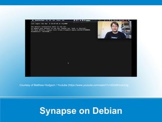 Matrix Is A Protocol; Synapse Is The Matrix Server | PPT