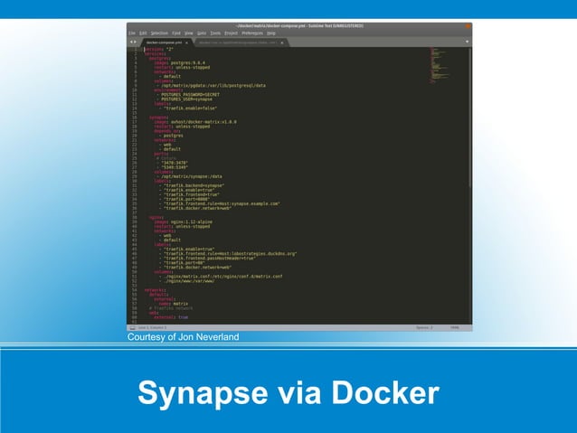 Matrix Is A Protocol; Synapse Is The Matrix Server | PPT | Free Download