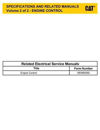 cat.dcs.sis.controller385_052233.pdf1234 | PDF | Home Appliances | Home & Garden