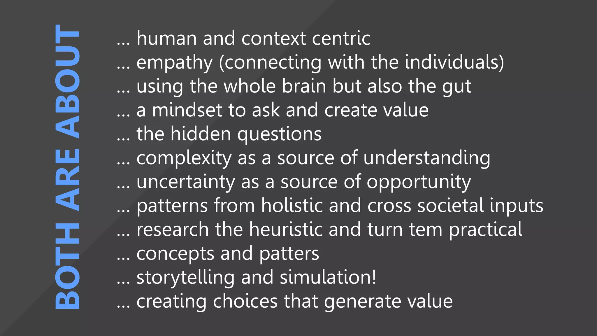 Connecting Design Thinking with the Future Value Generation Framework @daniel_egger | PDF ...