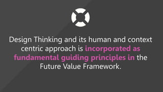 Connecting Design Thinking with the Future Value Generation Framework @daniel_egger | PDF ...