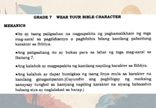 Filipino values month celebration 2025 values education | PPTX