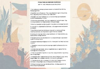 Filipino values month celebration 2025 values education | PPTX