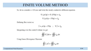 Finite Volume Method of Computational Fluid Dynamics | PPTX