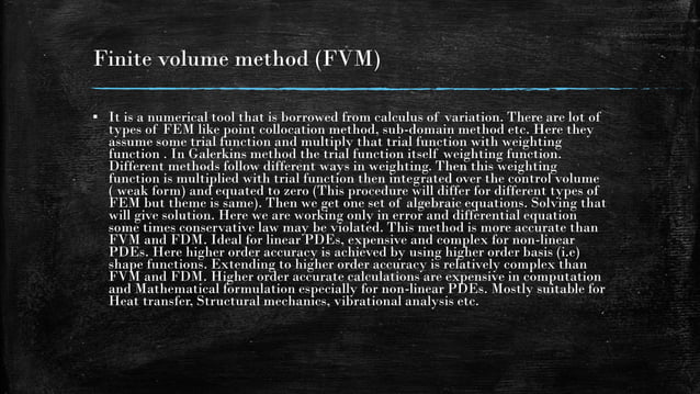 Fvm fdm-fvm | PDF