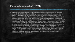 Fvm fdm-fvm | PDF