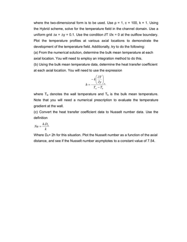Fvm for convection diffusion2 | PDF