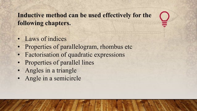 Deductive and inductive method ppt | PPTX | Physics | Science