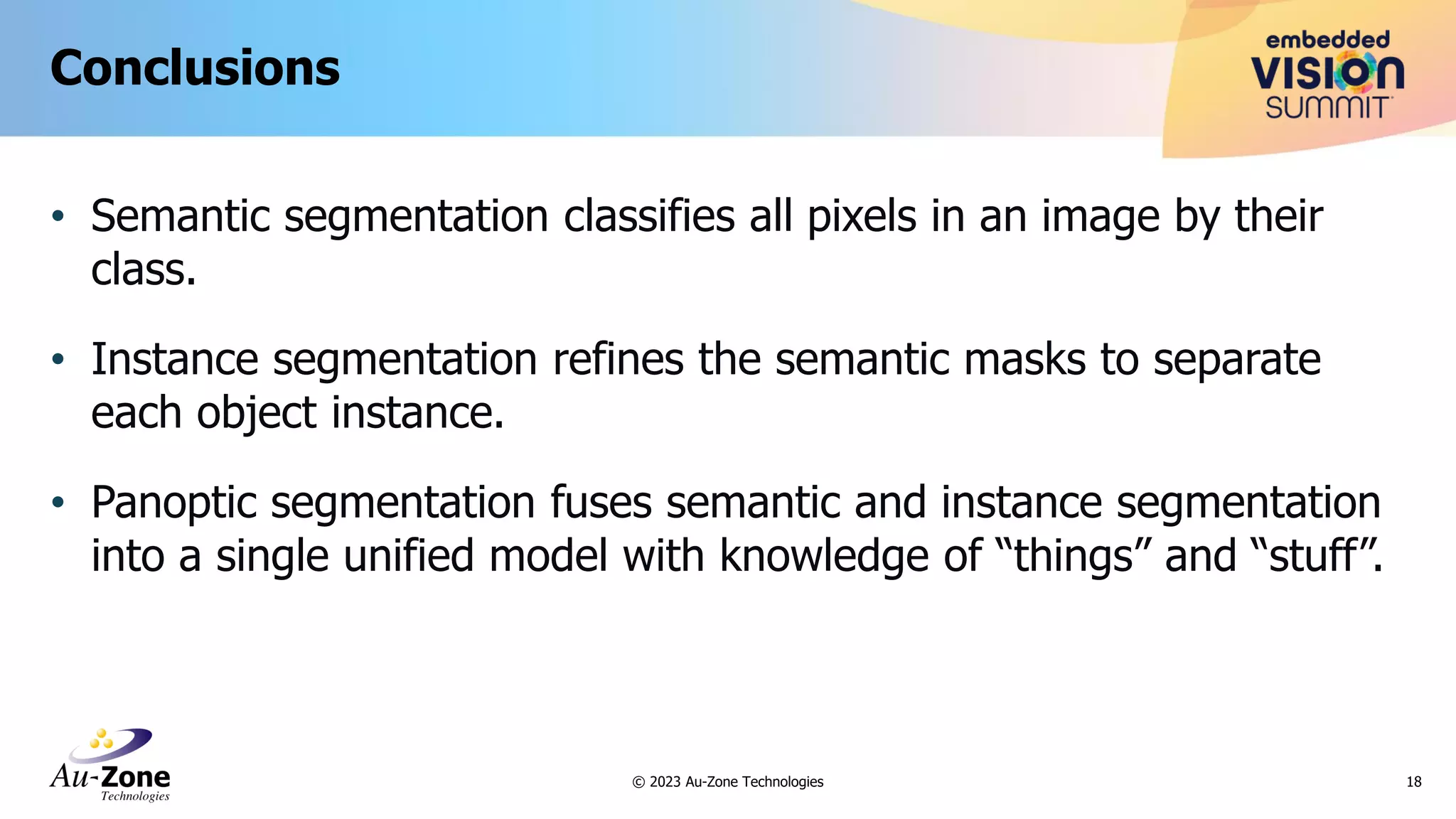 “Introduction to Semantic Segmentation,” a Presentation from Au-Zone ...