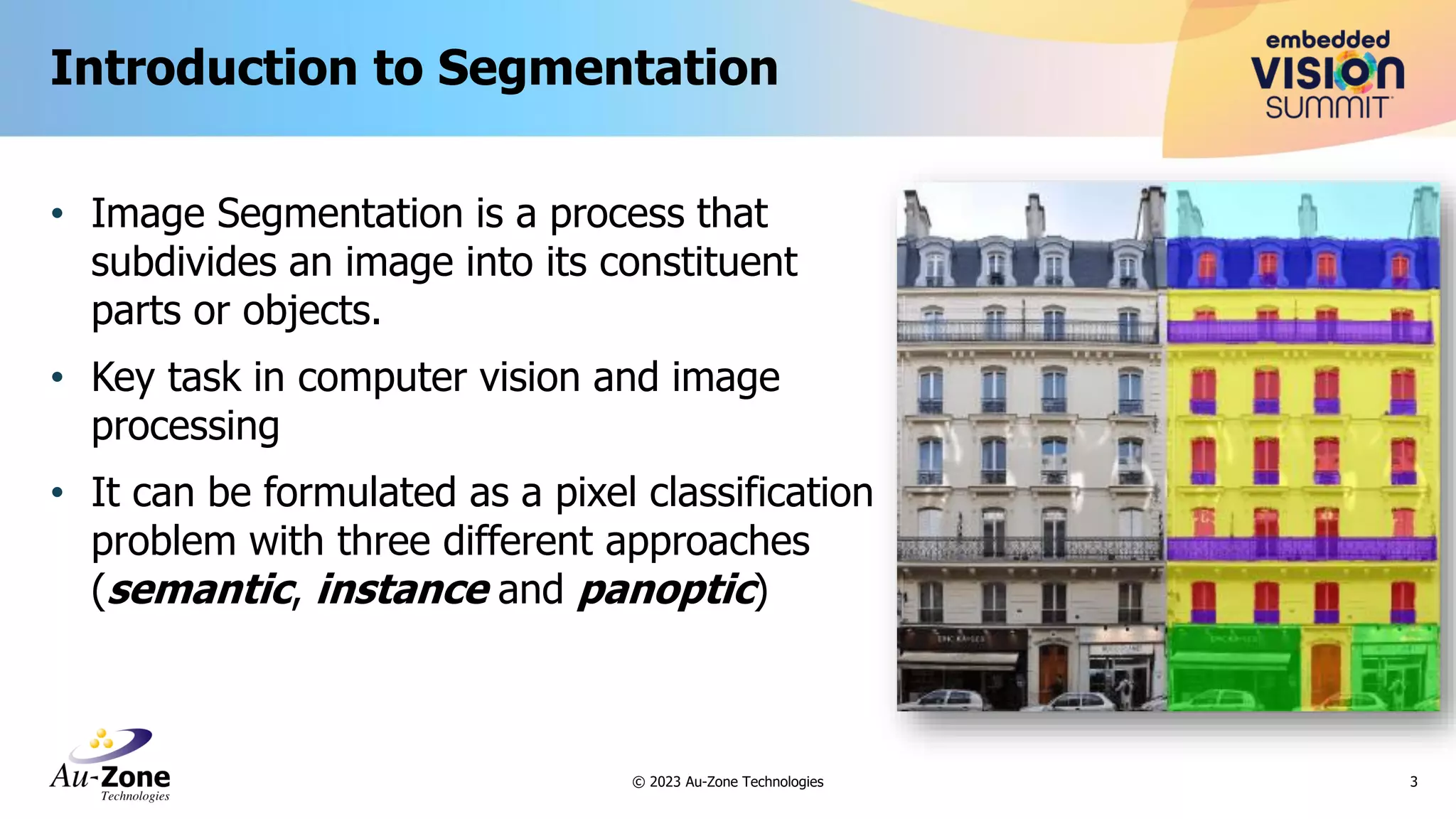 “Introduction to Semantic Segmentation,” a Presentation from Au-Zone Technologies | PDF