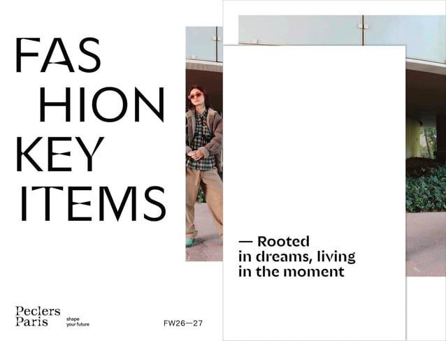 FW26-27 Fashion Key Items Trend Book Peclers Paris | PDF