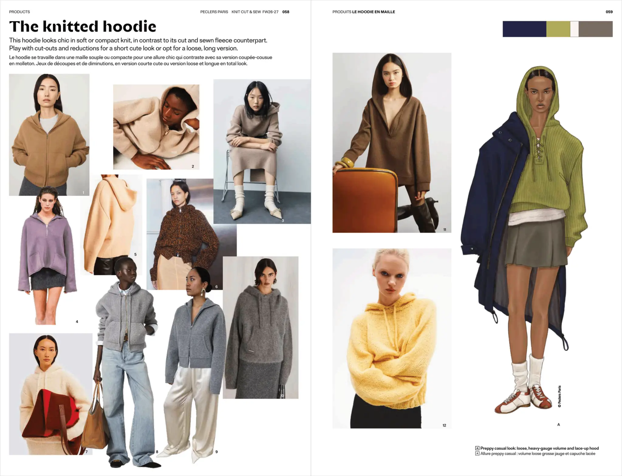 FW26-27 Knit, Cut & Sew Trend Book Peclers Paris | PDF