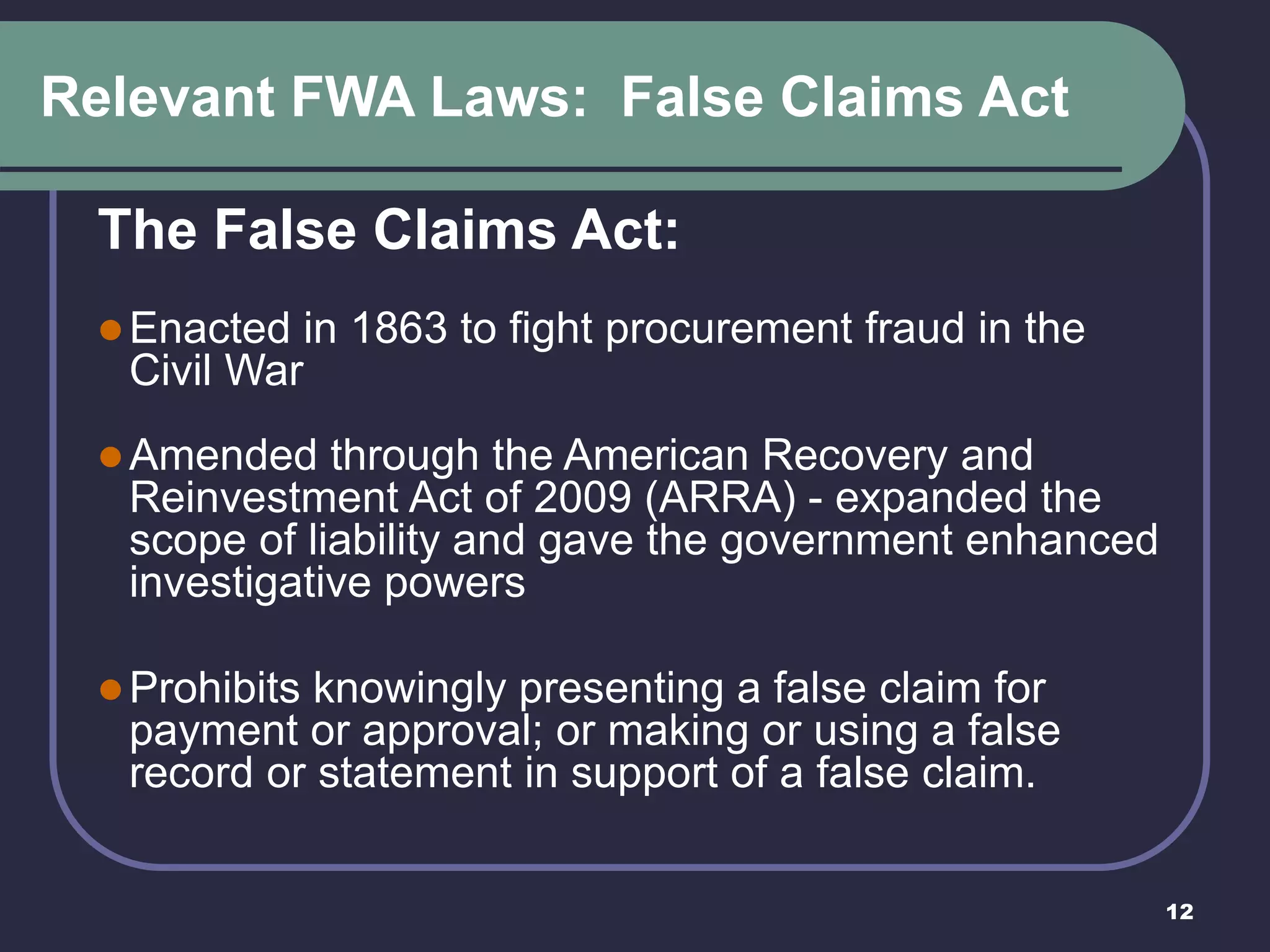 2022 Fraud, Waste, & Abuse Training | PPT