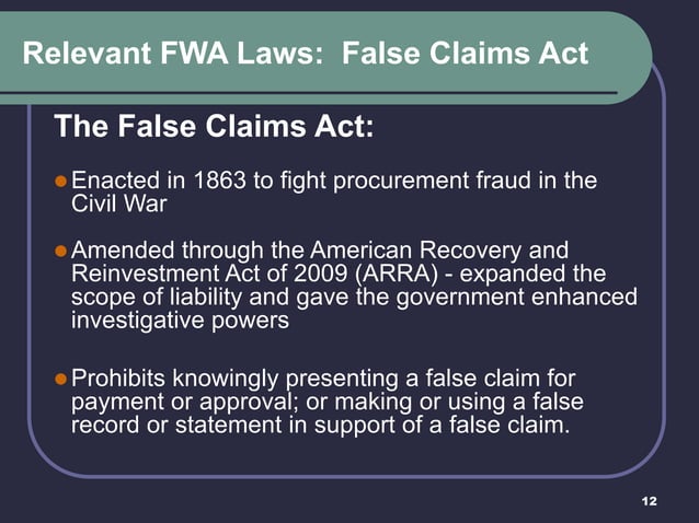 2022 Fraud, Waste, & Abuse Training | PPT