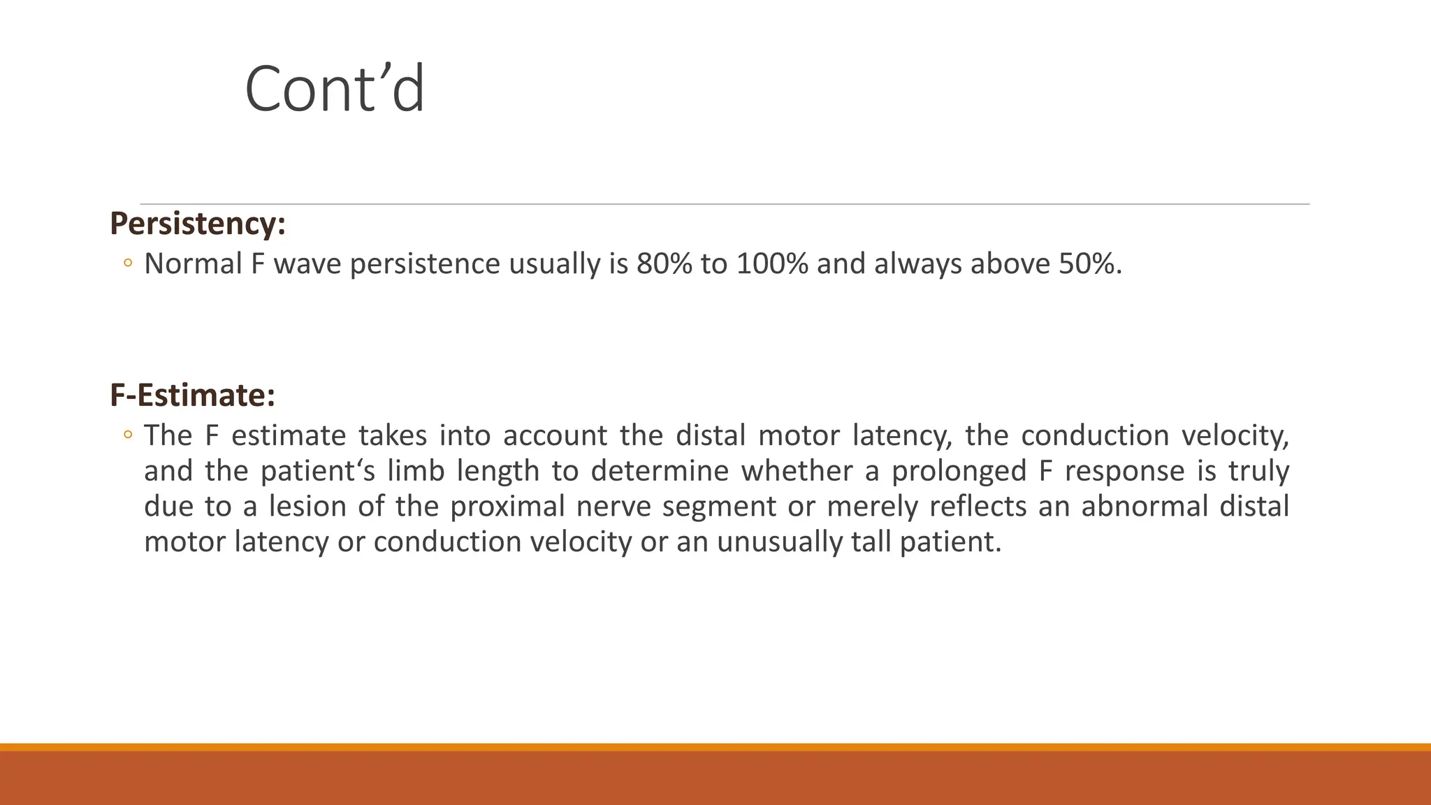 Presentation about late responses f wave h reflex.ppt