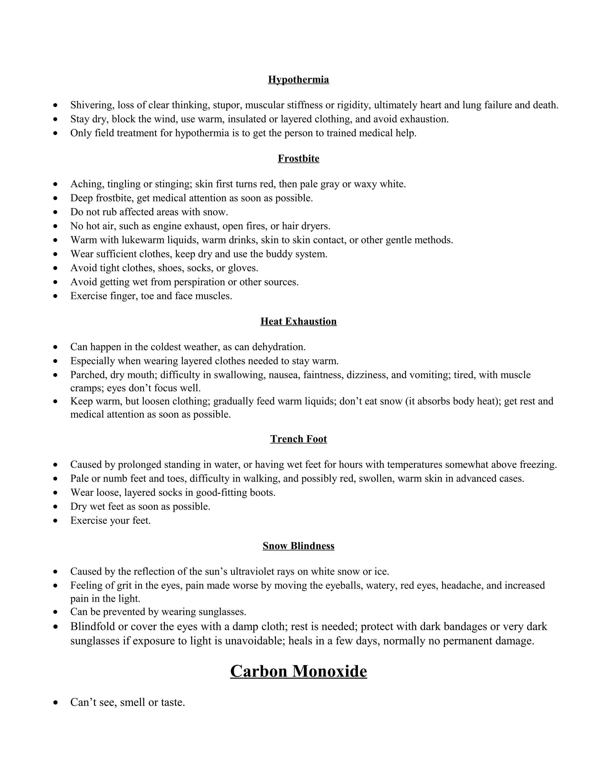 Fwa winter safety guide | PDF