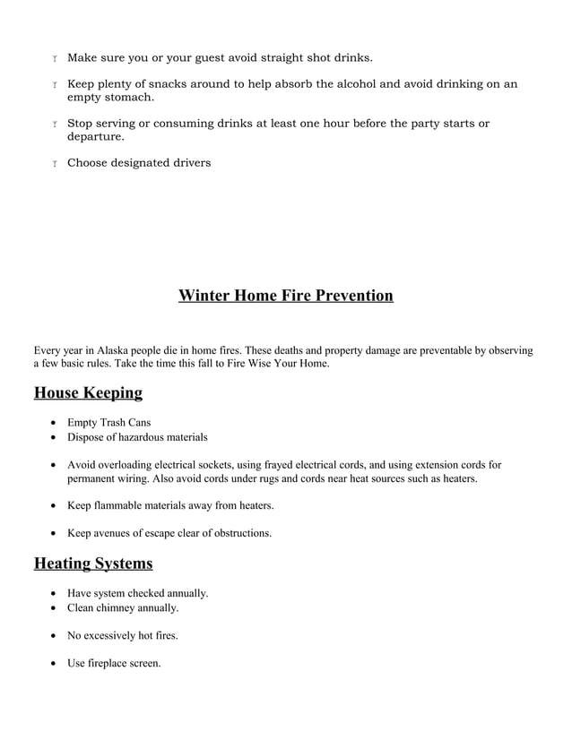 Fwa winter safety guide | PDF
