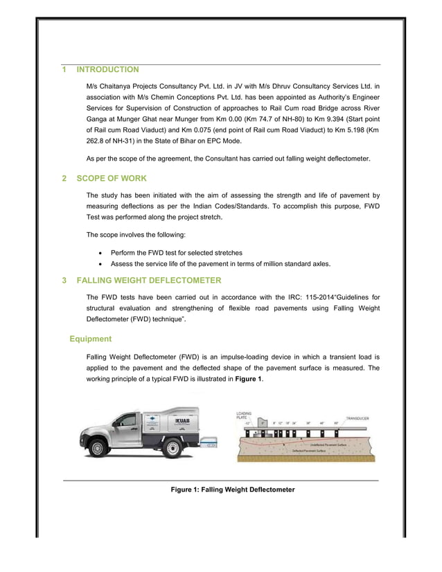 FWD report by priyanshu kumar ,960868480 | PDF | Civil Engineering ...