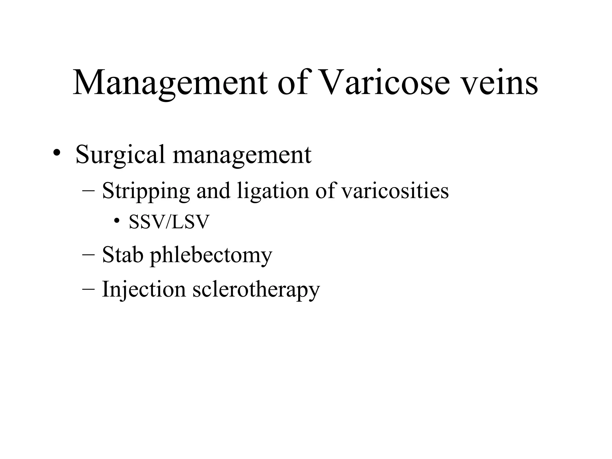 Fwd: Bambury lecture on venous and lymphatic disorders of the limb | PPT