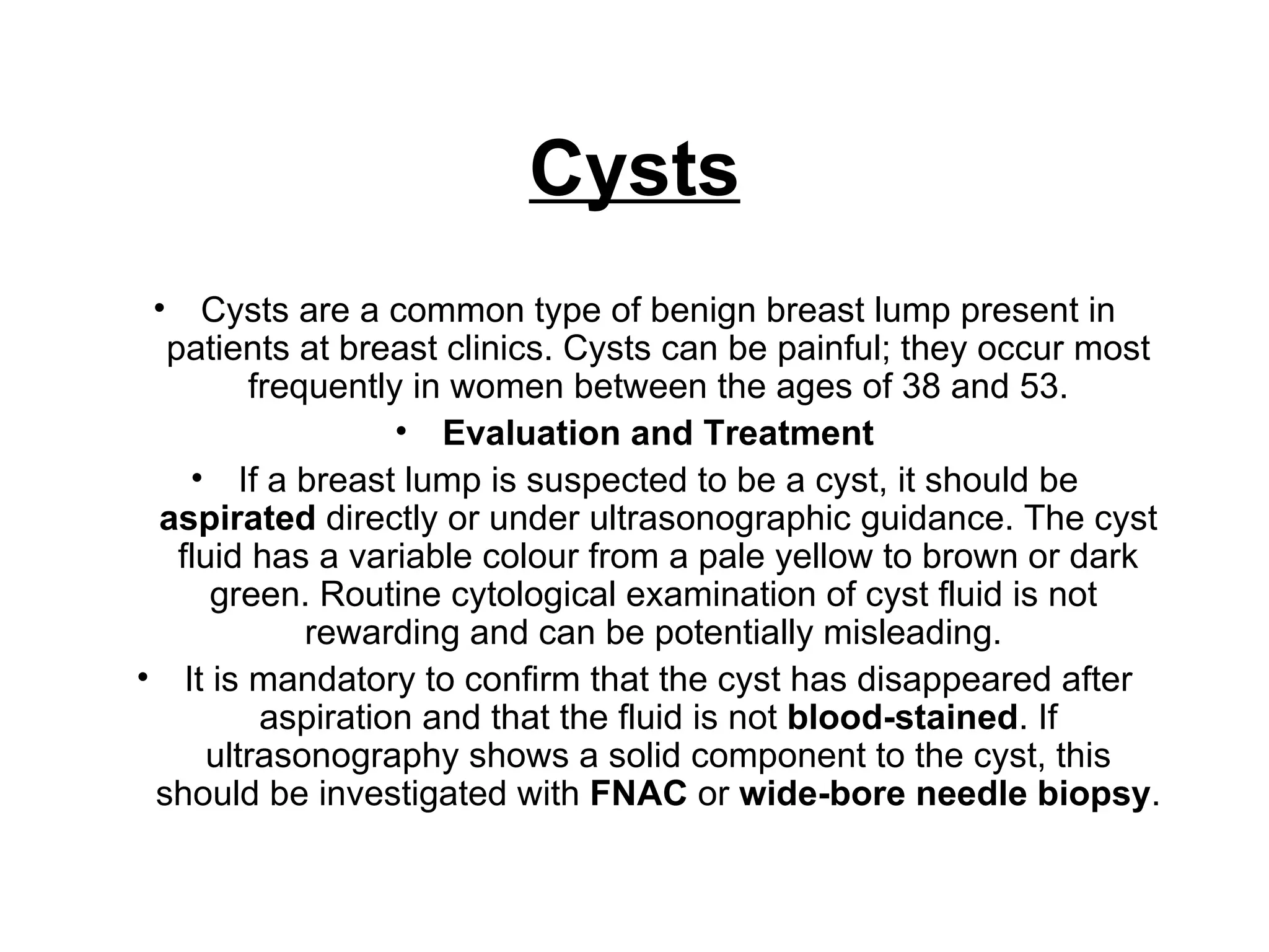 Fwd: Benign Breast Disease Mr. Evoy | PPT