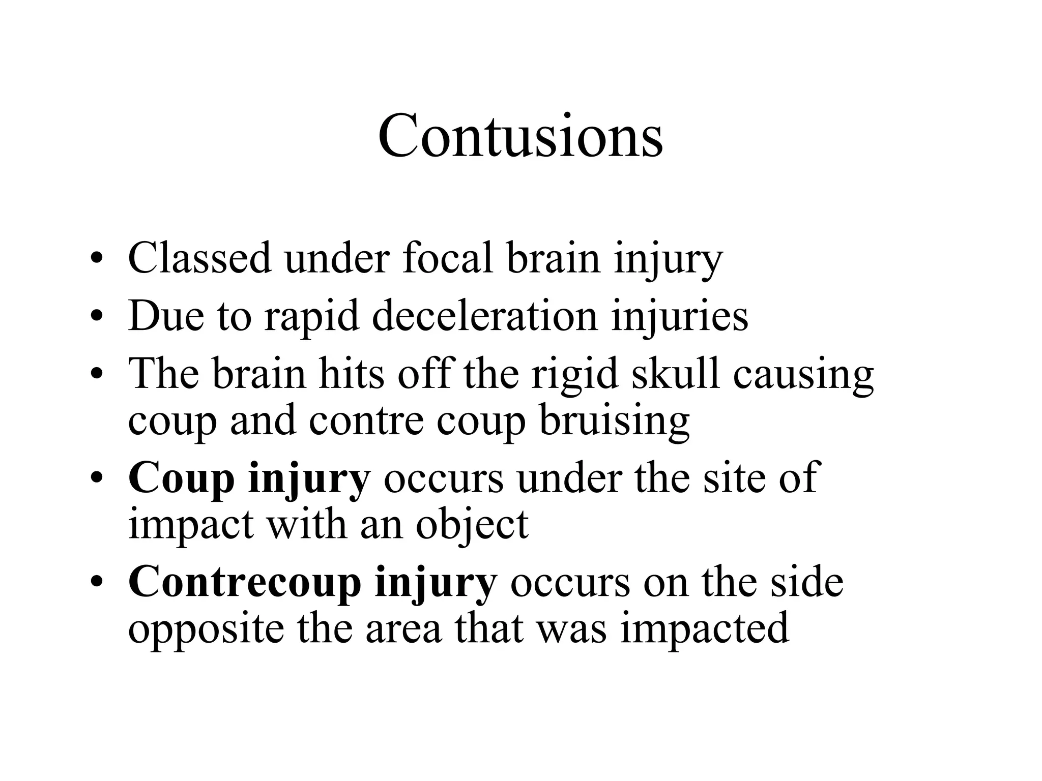 Fwd: Head injury Bambury | PPT