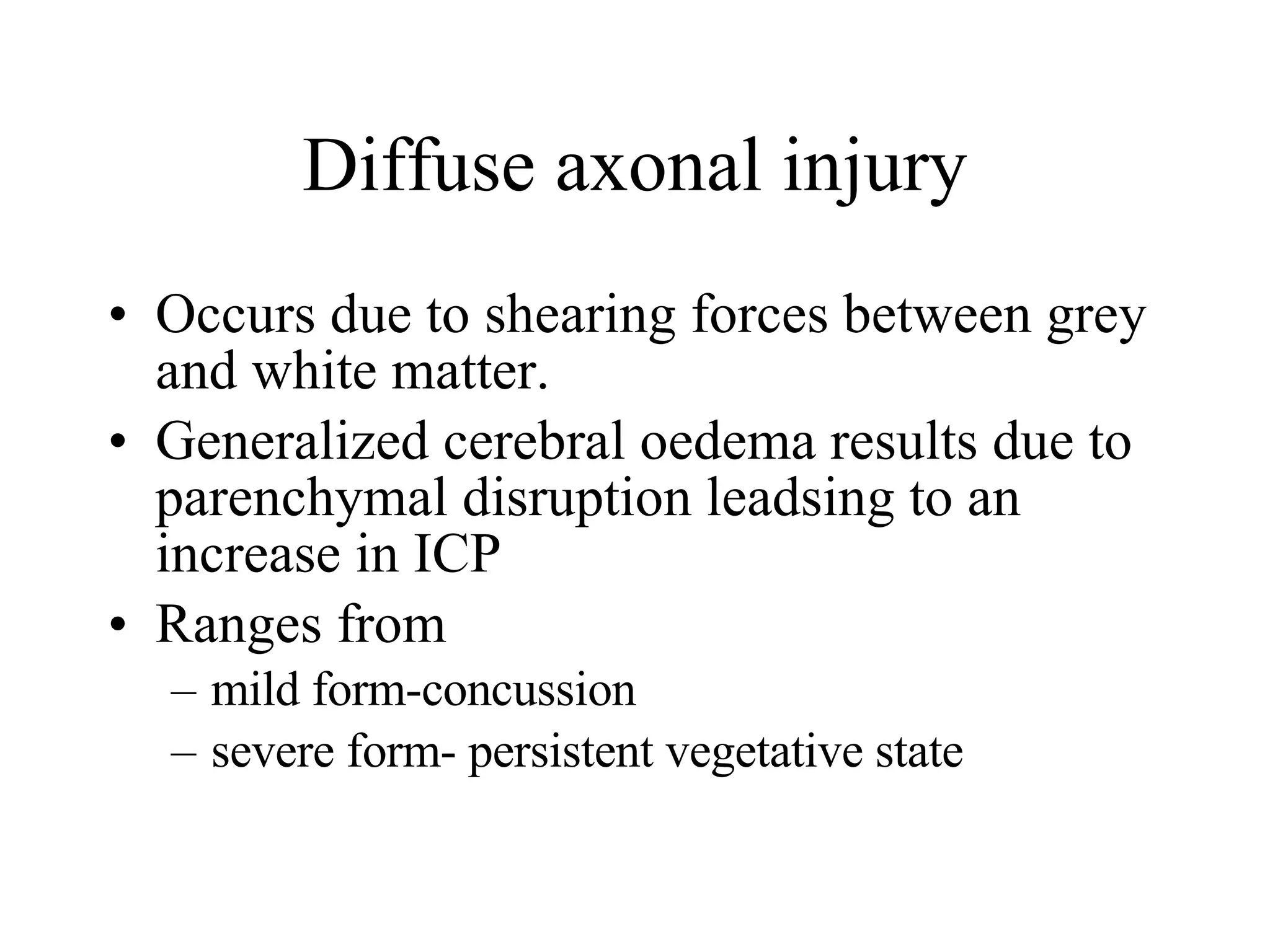 Fwd: Head injury Bambury | PPT