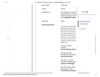 Fwd applicant for the position of recruiter ahmadalialqudah@gmail | PPT