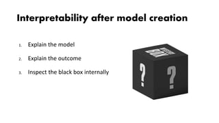 Oleksander Krakovetskyi "Explaining a Machine Learning blackbox" | PPT