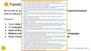 Thomas Wolf "An Introduction to Transfer Learning and Hugging Face" | PDF