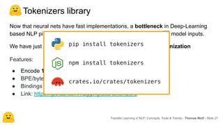 Thomas Wolf "An Introduction to Transfer Learning and Hugging Face" | PDF