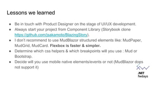 "Hands-on development experience using wasm Blazor", Furdak Vladyslav.pptx