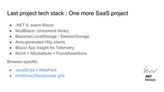 "Hands-on development experience using wasm Blazor", Furdak Vladyslav.pptx