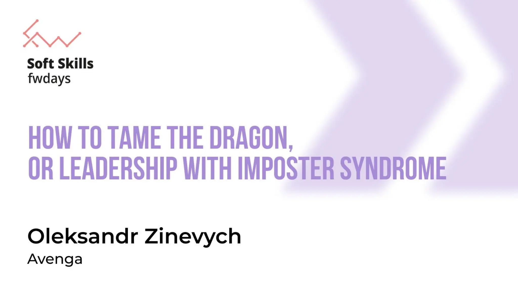 "How to tame the dragon, or leadership with imposter syndrome ...