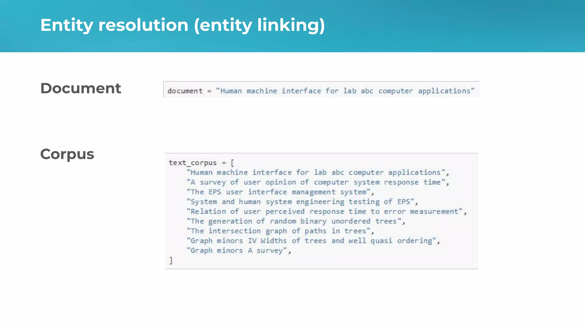 Oleksiy Shashlyuk "Named-entity recognition and name resolution using similarity queries" | PPT