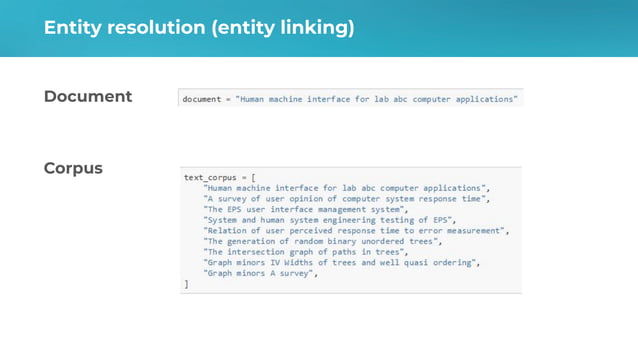 Oleksiy Shashlyuk "Named-entity recognition and name resolution using similarity queries" | PPT