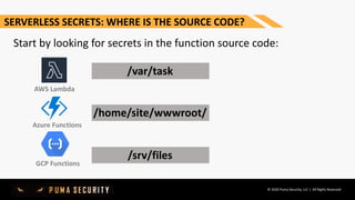 Winning in the Dark: Defending Serverless Infrastructure | PDF | Cloud Computing | Internet