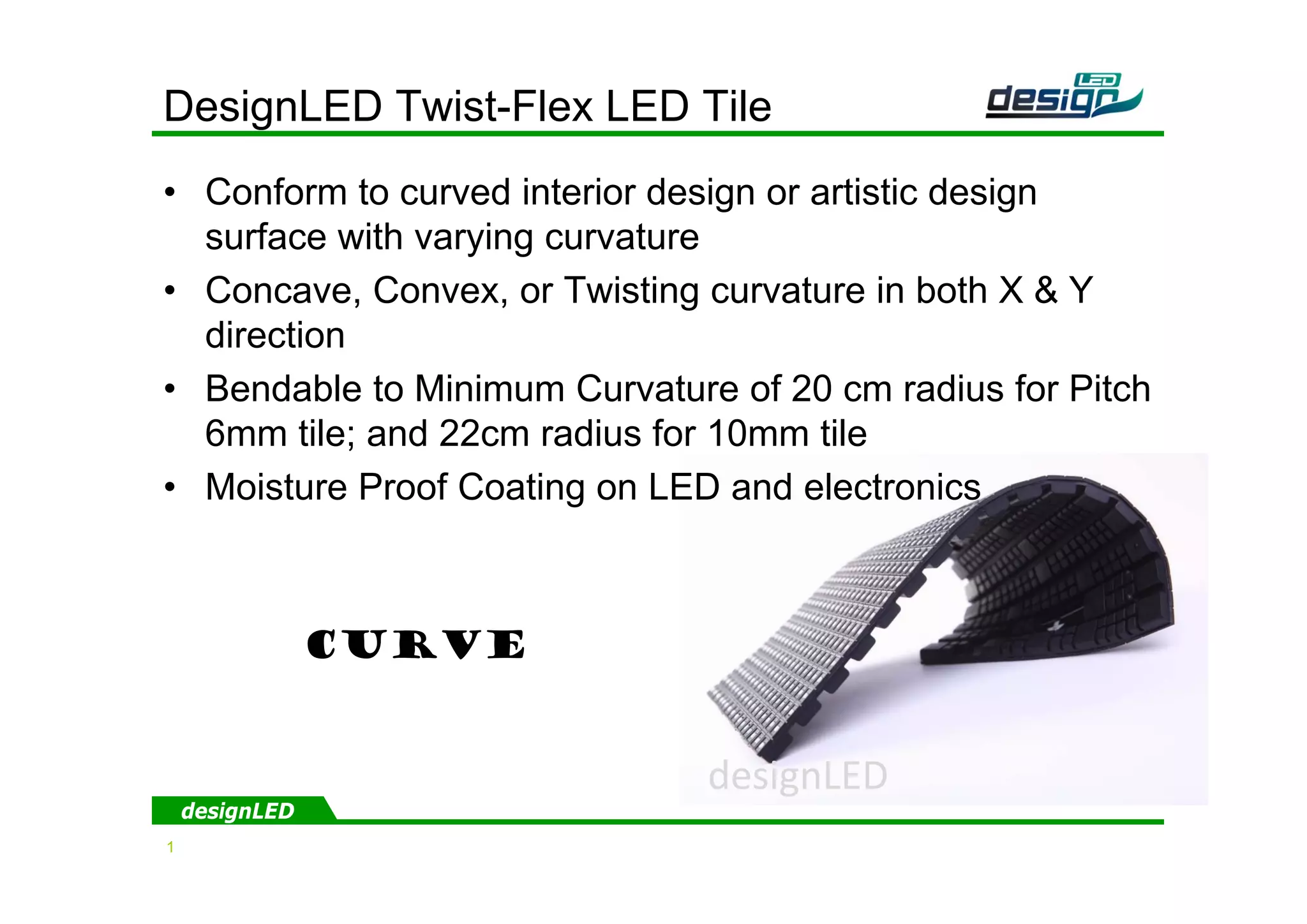 Flexible led screen introduction | PPT
