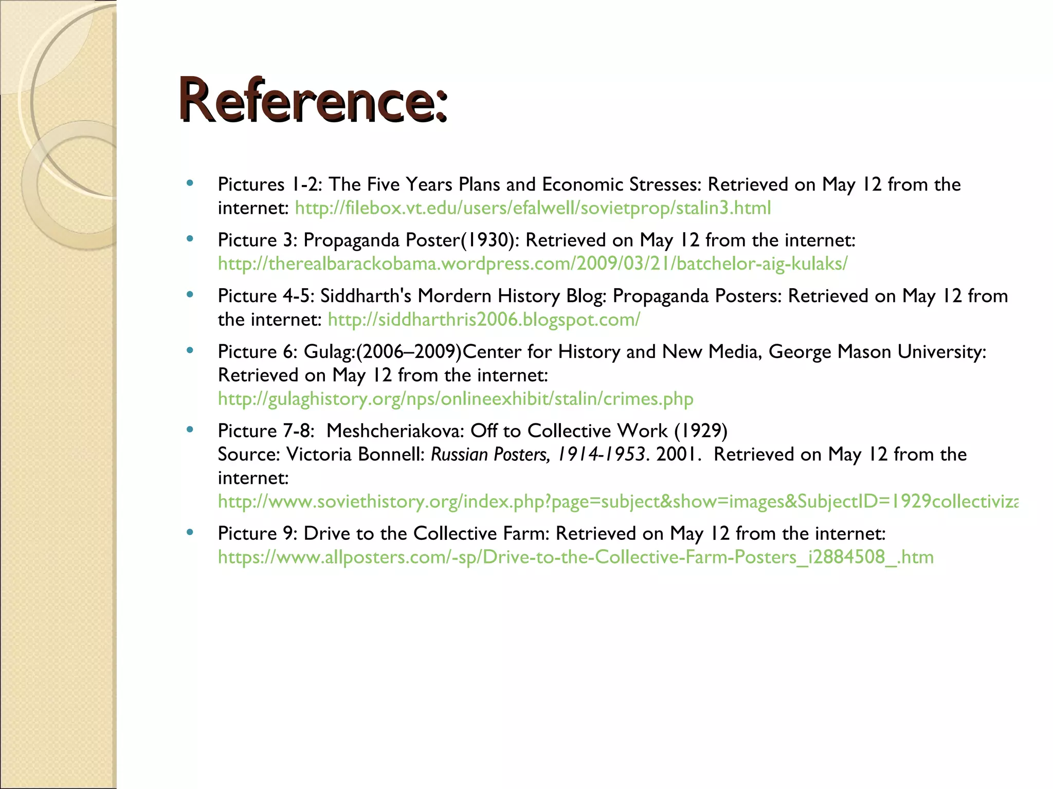 Collectivization propaganda posters | PPT