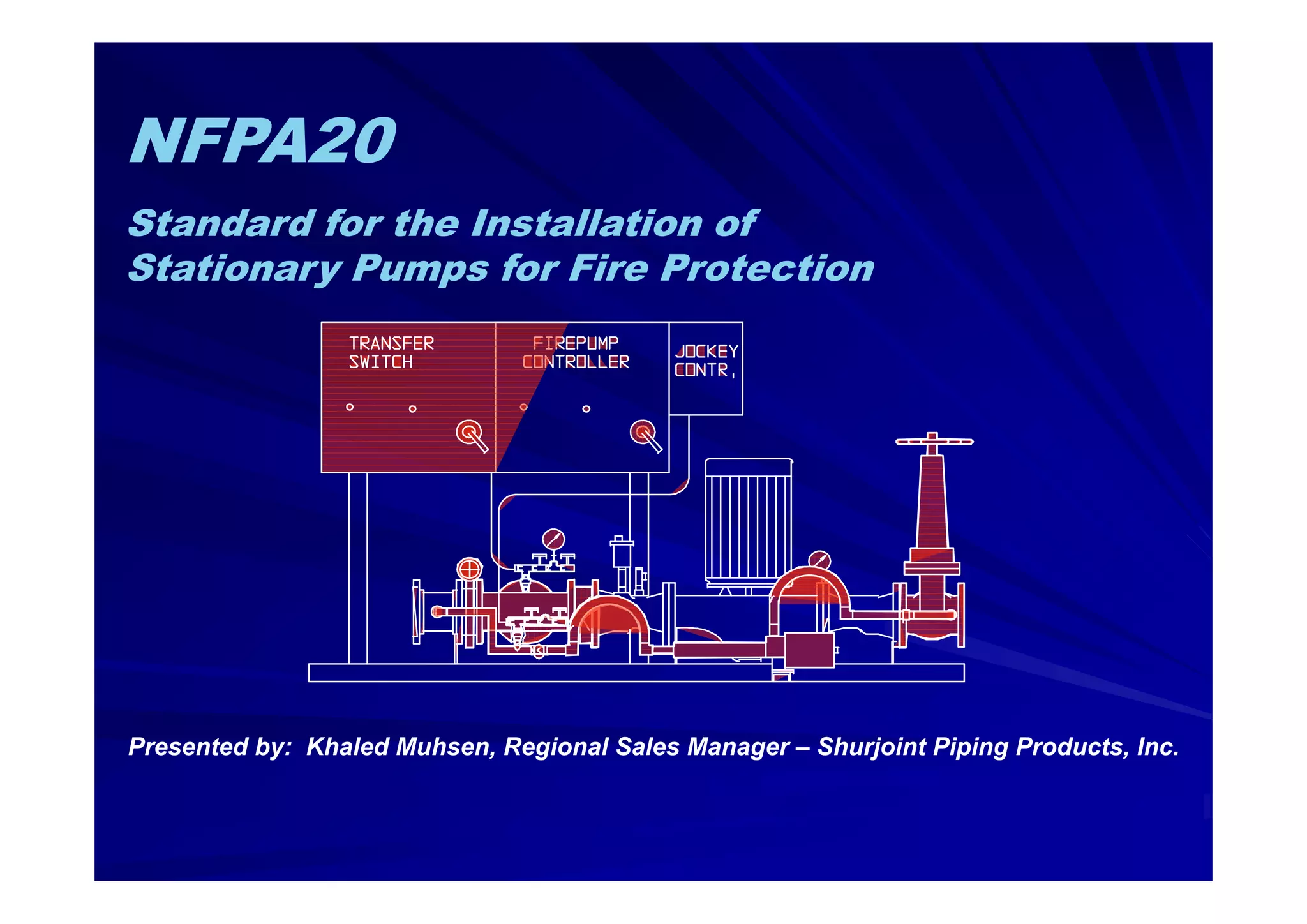 Fw pump basis nfpa | PDF