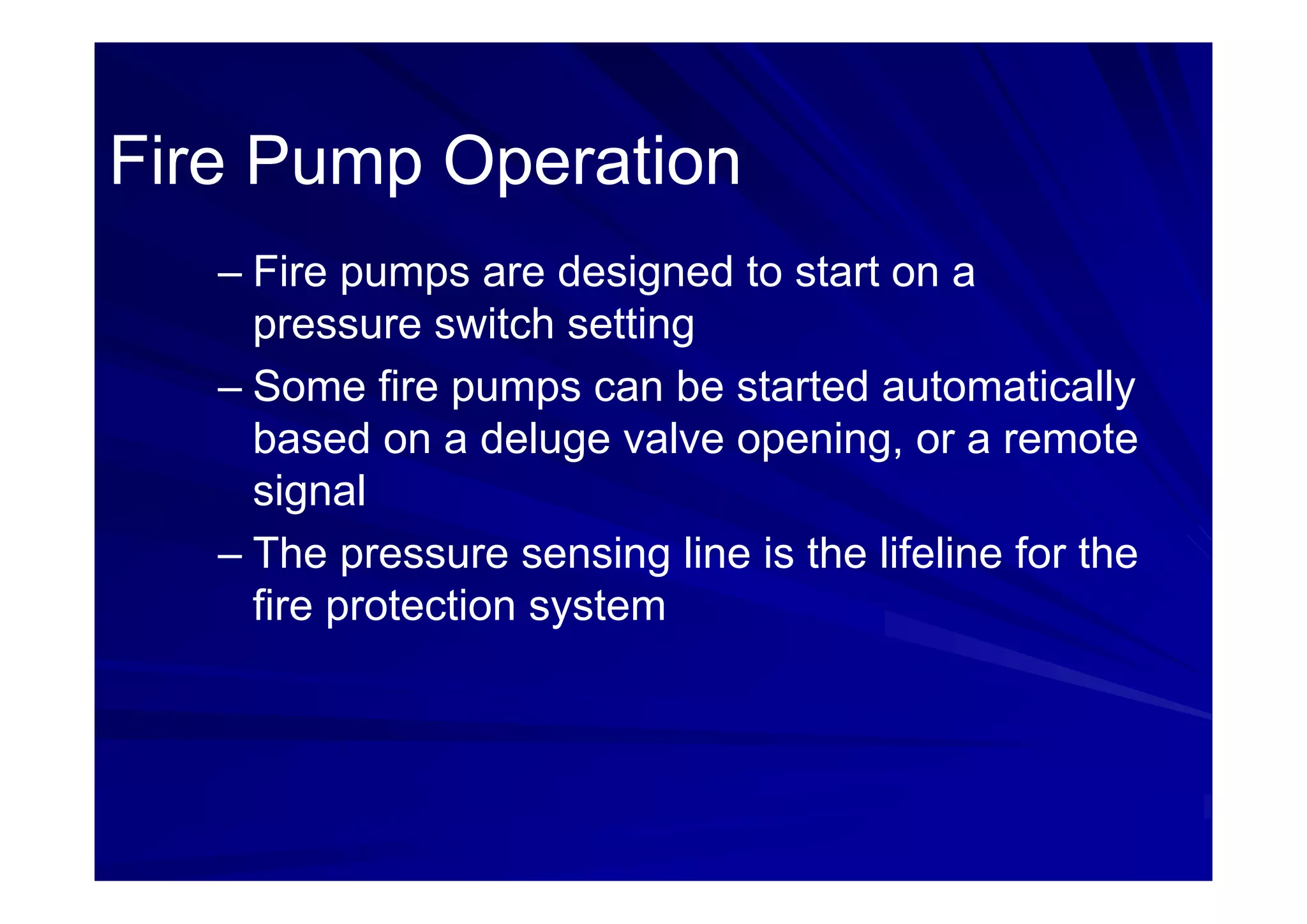Fw pump basis nfpa | PDF