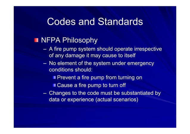 Fw pump basis nfpa | PDF